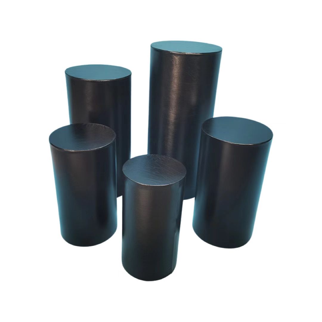 Elastic Plinth Cover Bright Black (5PCS) NZ$79.00 - newbrightparty